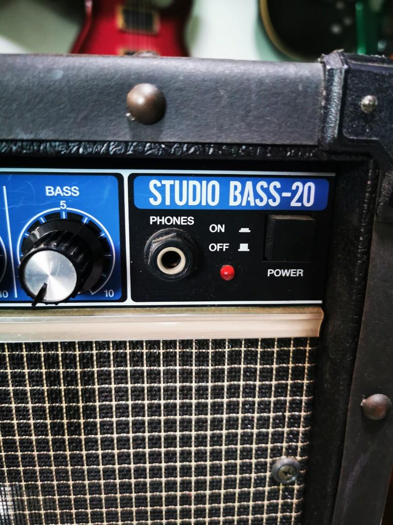 Roland studio bass amplifier, Hobbies & Toys, Music & Media, Musical ...