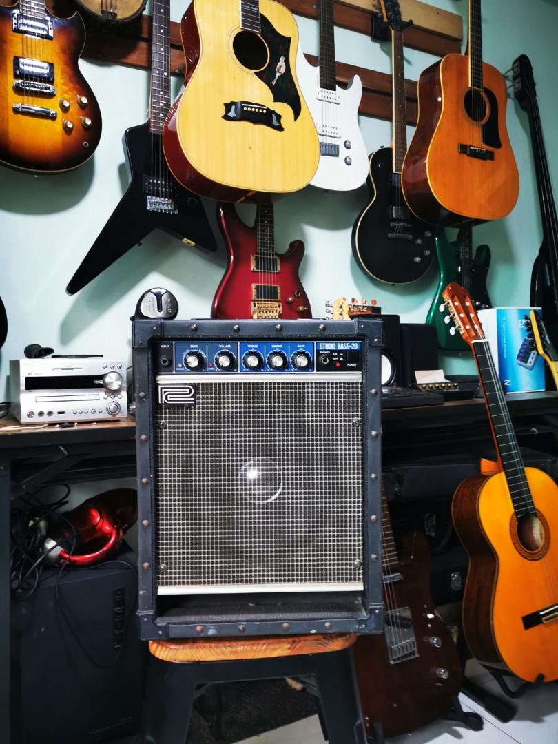 Roland studio bass amplifier, Hobbies & Toys, Music & Media, Musical ...