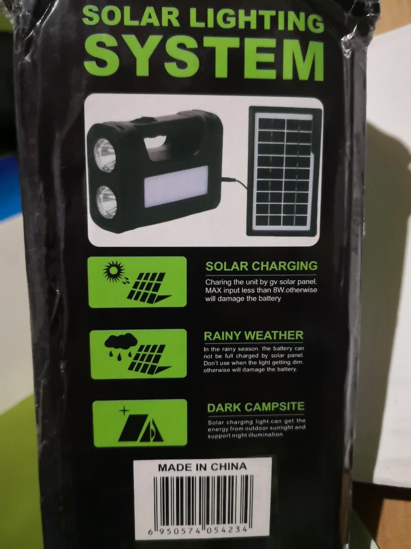 Solar lighting system (GDplus), Furniture & Home Living, Lighting ...