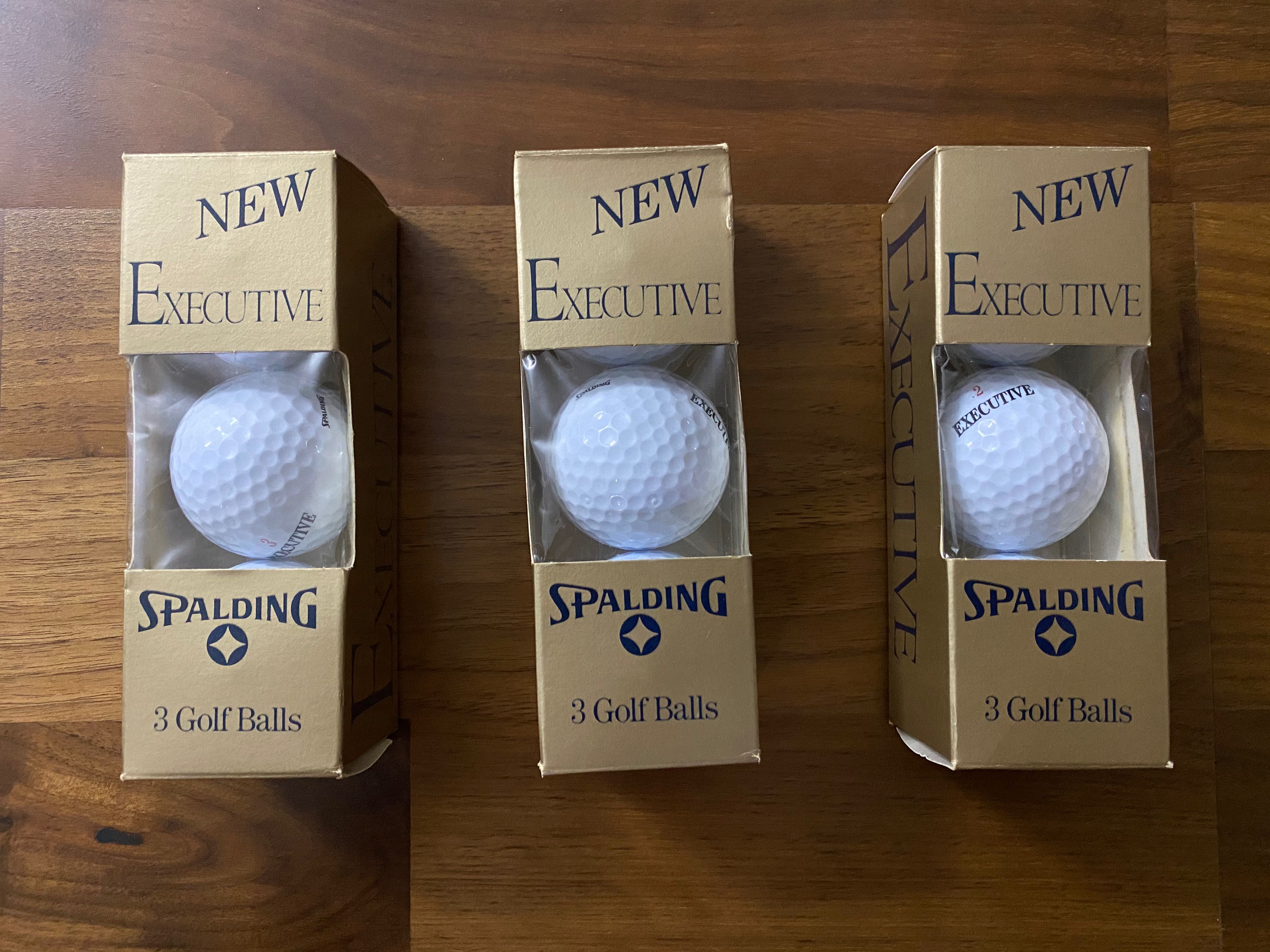 Spalding Golf Balls Executive, Sports Equipment, Sports & Games, Golf ...