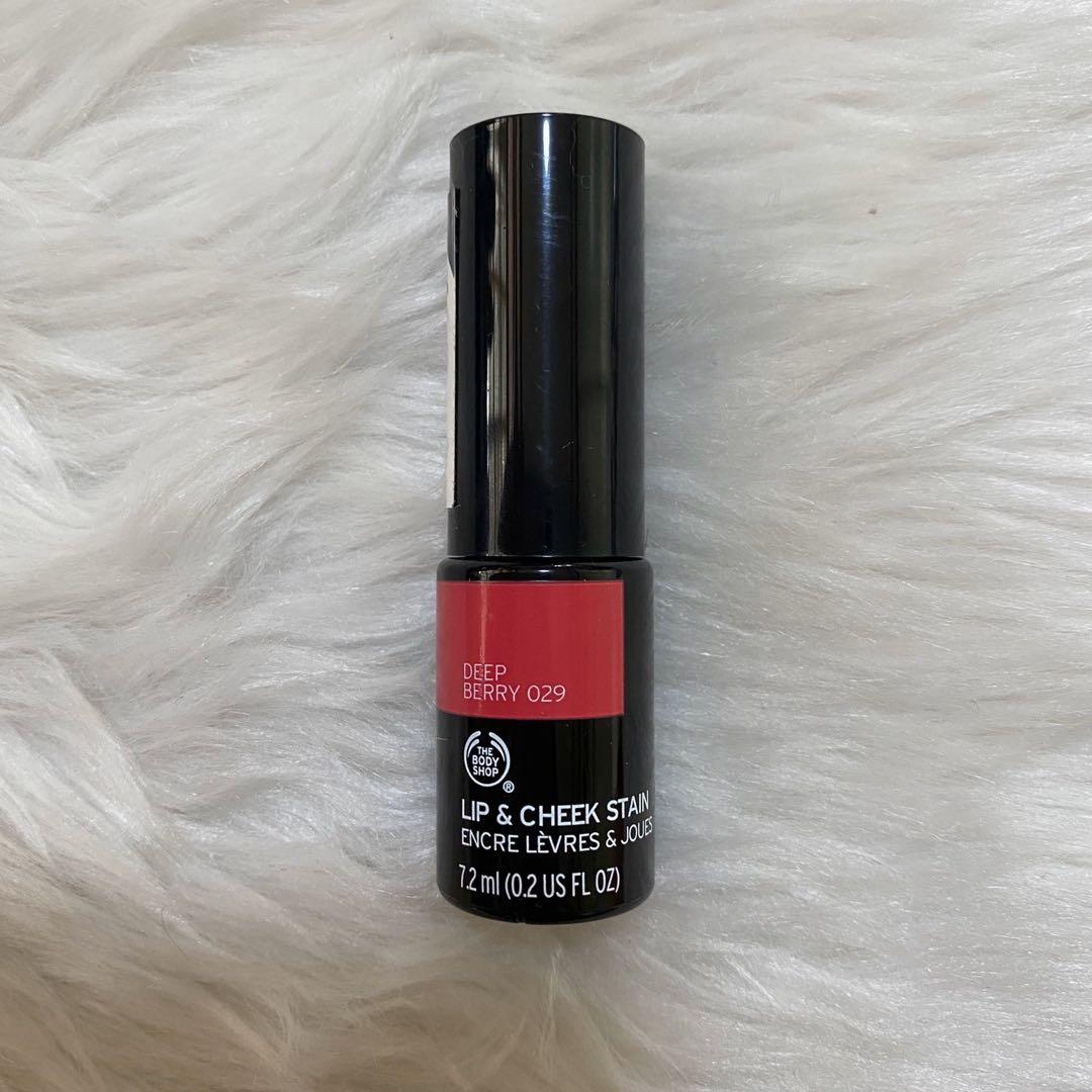 The Body Shop Lip and Cheek Stain (Dark Cherry 08), Beauty & Personal ...