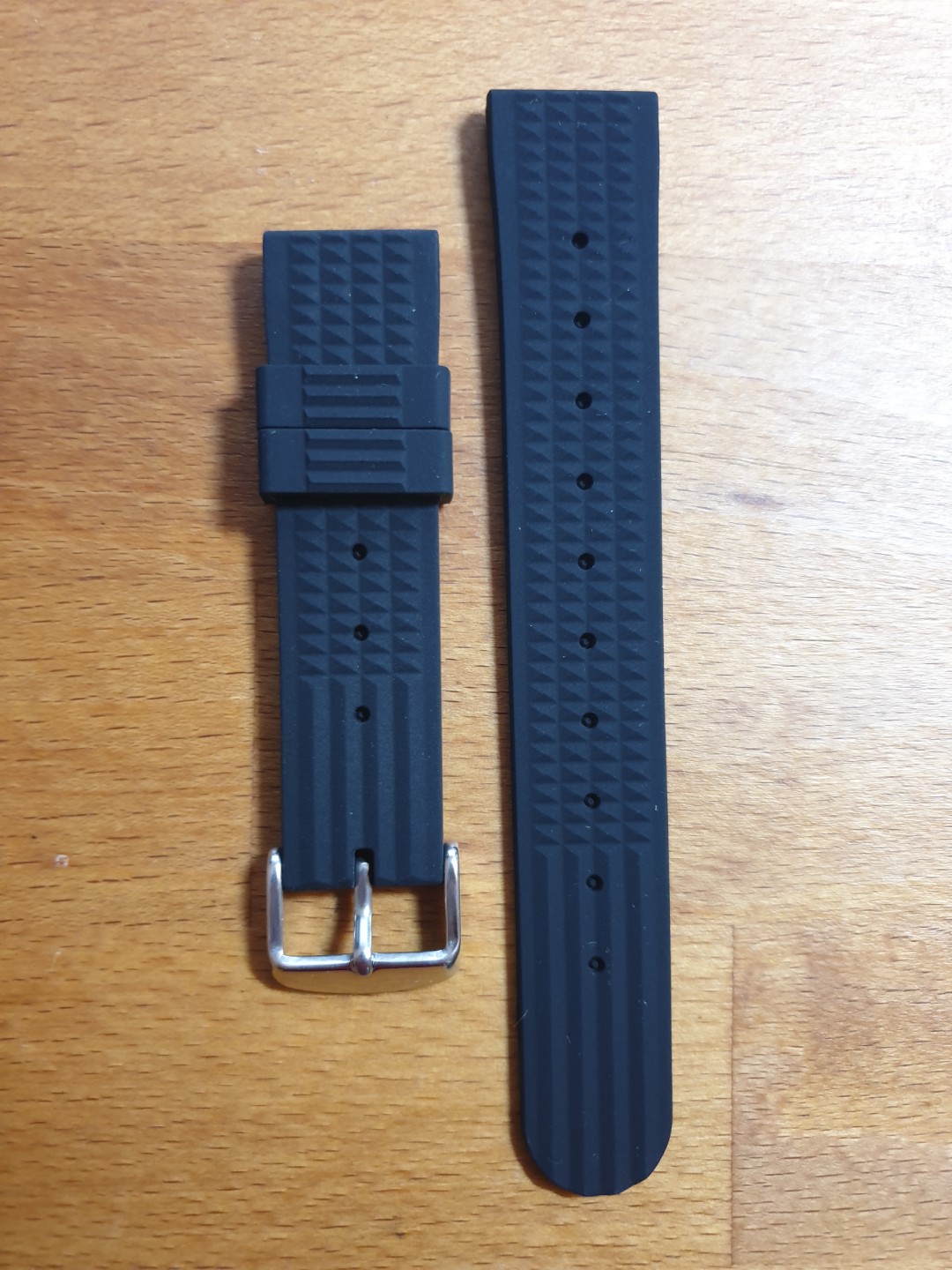 20mm waffle strap for Seiko Divers (mini turtle/ skx013(, Mobile Phones ...