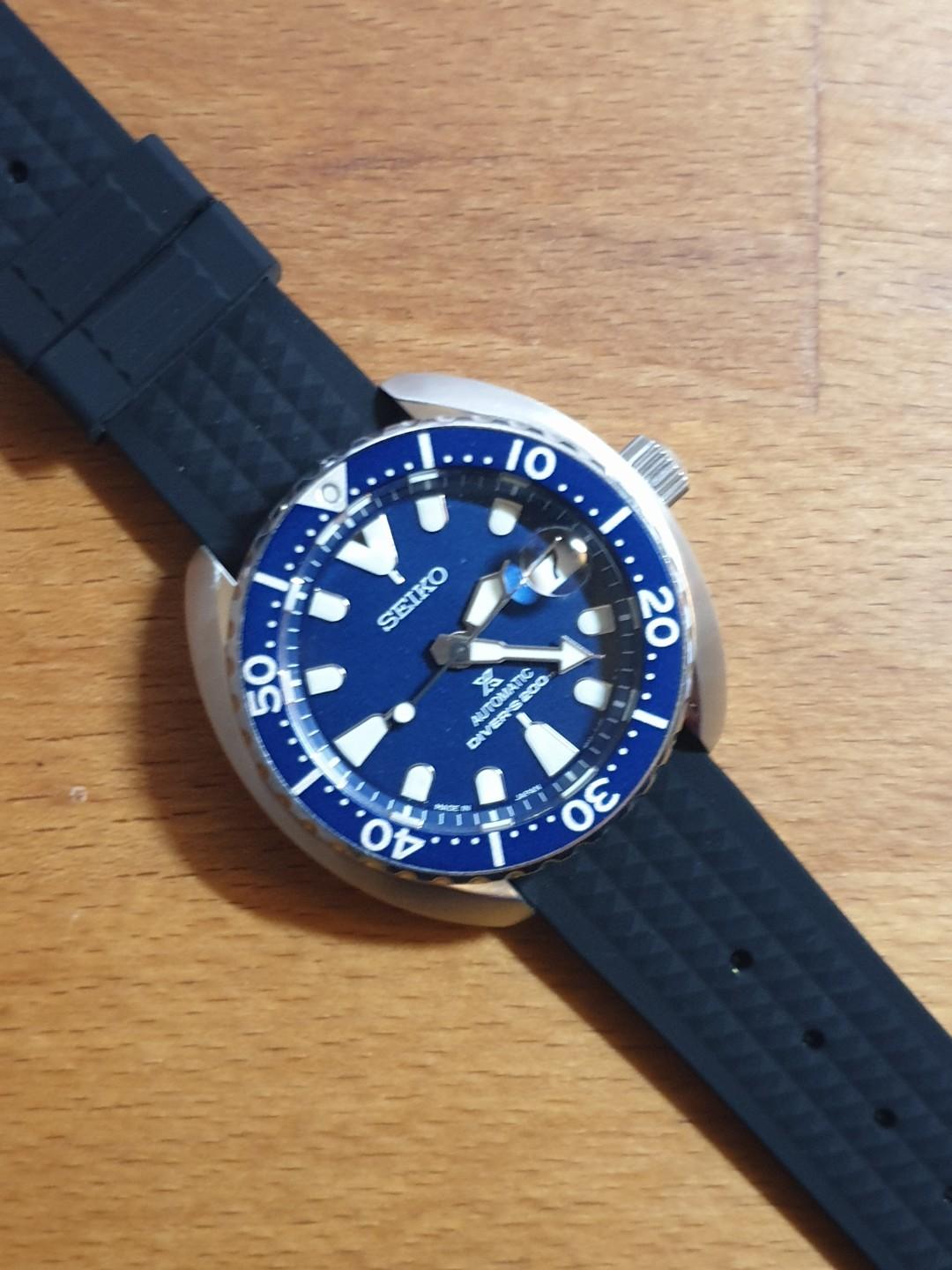 20mm waffle strap for Seiko Divers (mini turtle/ skx013(, Mobile Phones ...