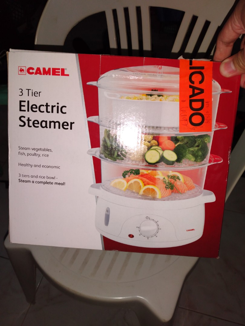 3 tier Electric Steamer Camel, TV & Home Appliances, Kitchen Appliances ...