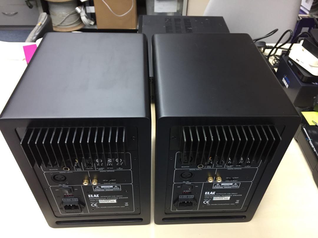 Elac AM150 XLR Active Speaker 德國 主動式 喇叭, 音響器材, Soundbar、揚聲器、藍牙喇叭、耳擴 ...