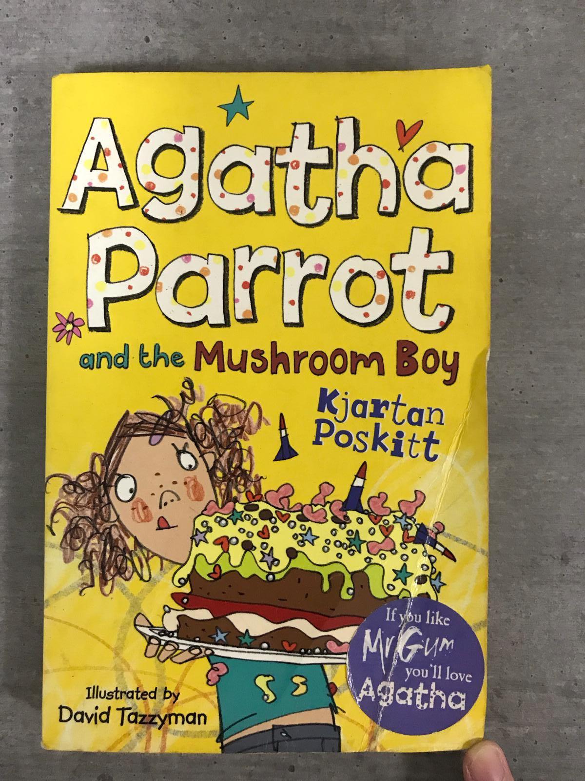 Agatha Parrot and the Mushroom Boy Storybook by Kjartan Poskitt, Books ...