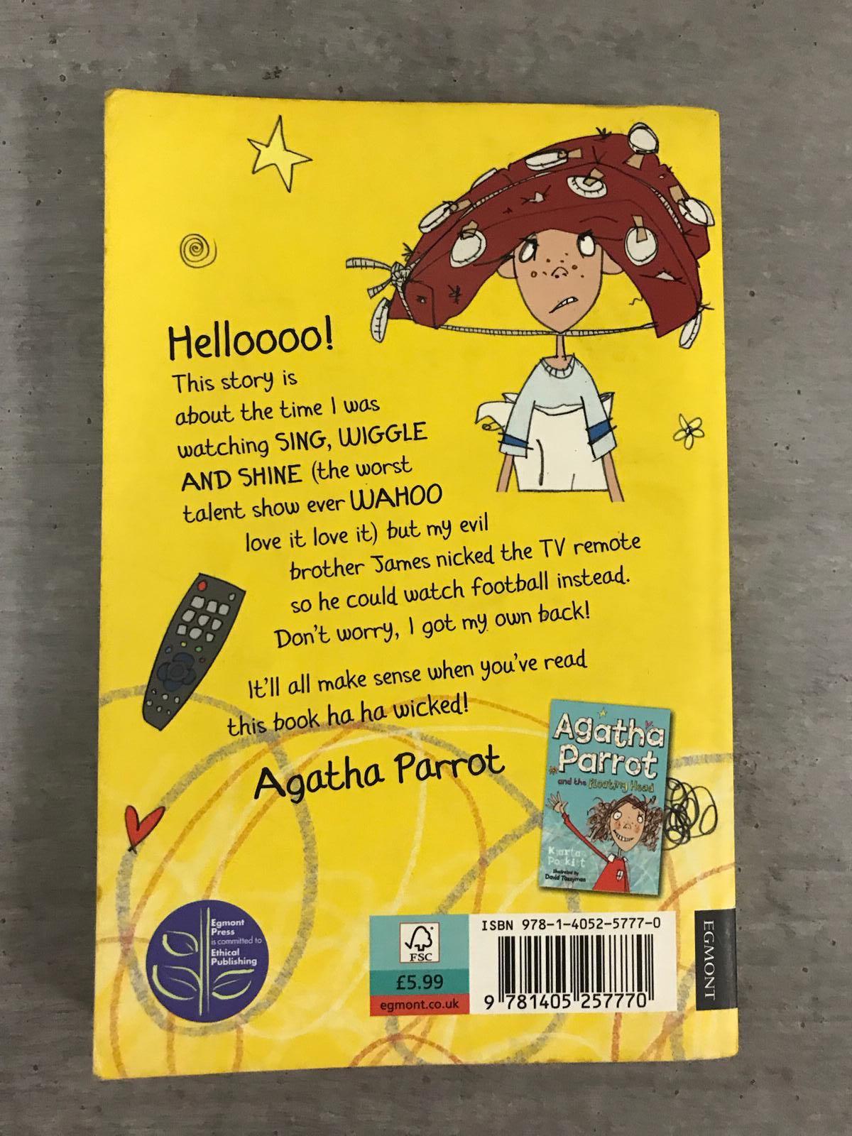 Agatha Parrot and the Mushroom Boy Storybook by Kjartan Poskitt, Books ...