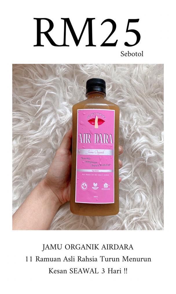 Air jamu dara, Health & Nutrition, Health Supplements, Sports & Fitness ...