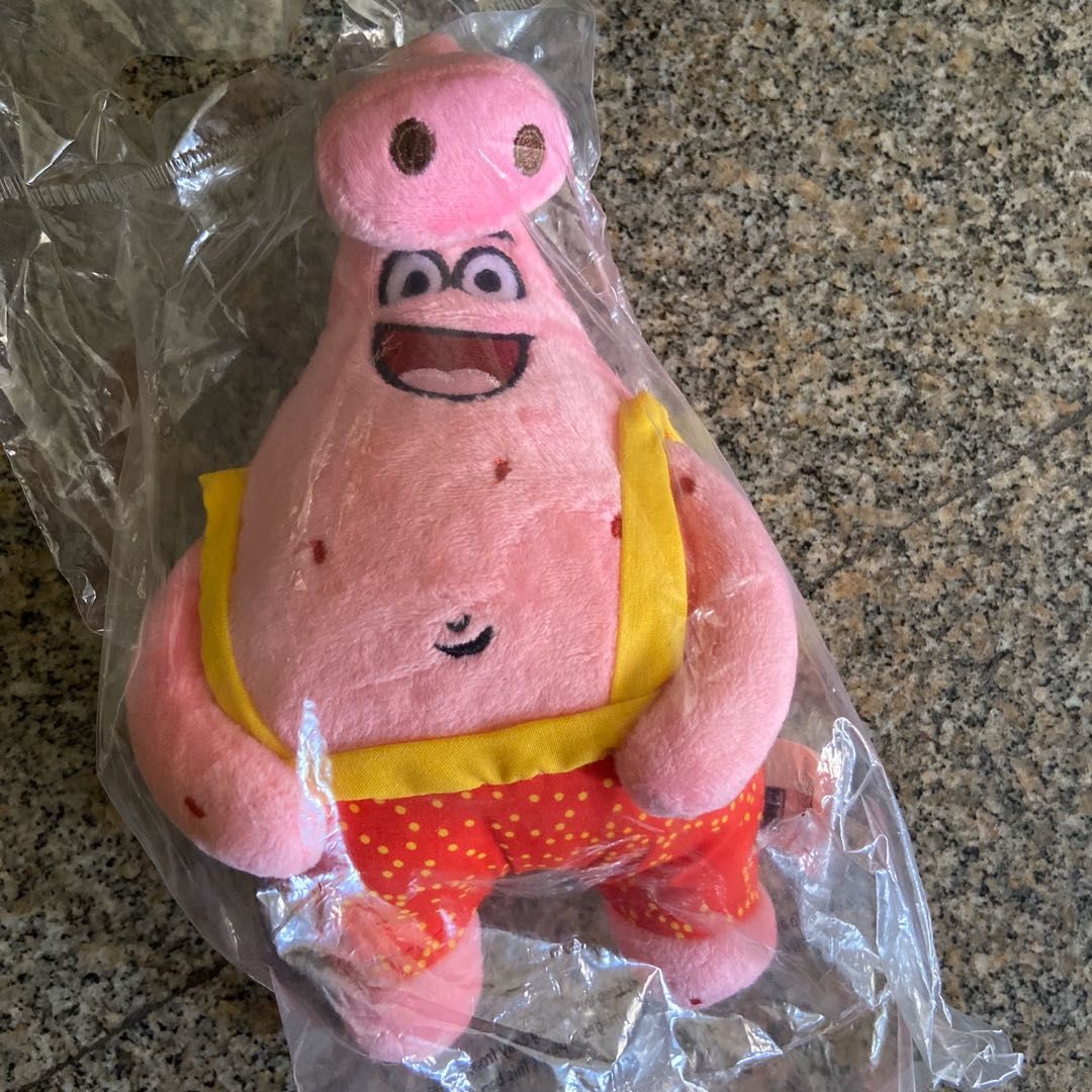 BNIP Patrick plush toy, Hobbies & Toys, Toys & Games on Carousell