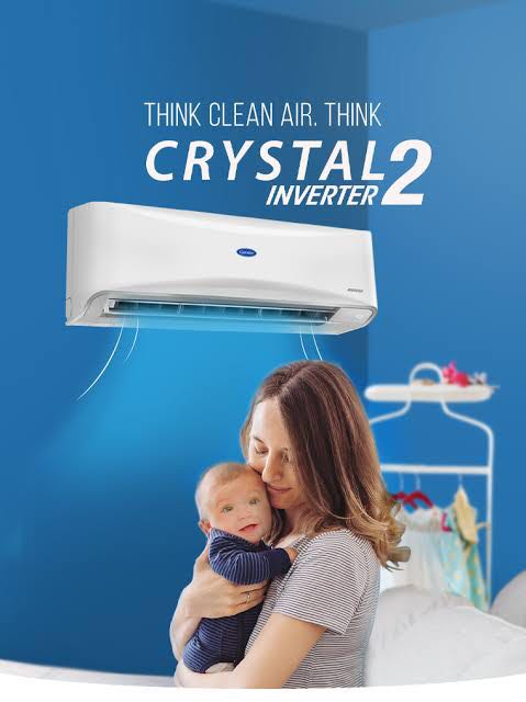 Carrier Crystal 2 Split Type Inverter Aircon, TV & Home Appliances, Air ...