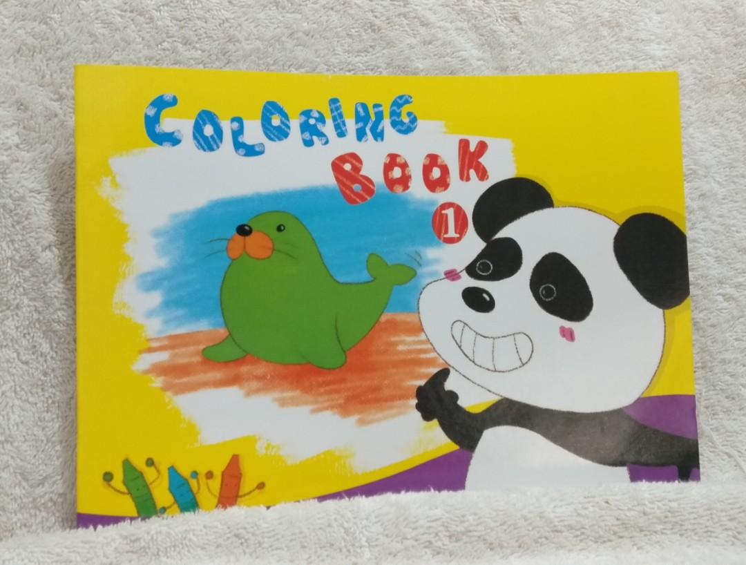 Coloring Book Level 1 2 3, Hobbies & Toys, Books & Magazines, Children ...