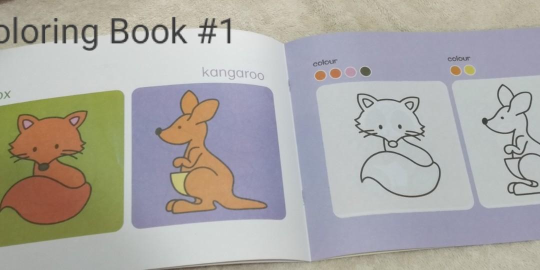 Coloring Book Level 1 2 3, Hobbies & Toys, Books & Magazines, Children ...