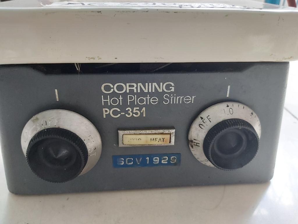 Corning PC-351 hotplate Stirrer laboratory heater heating ceramic ...