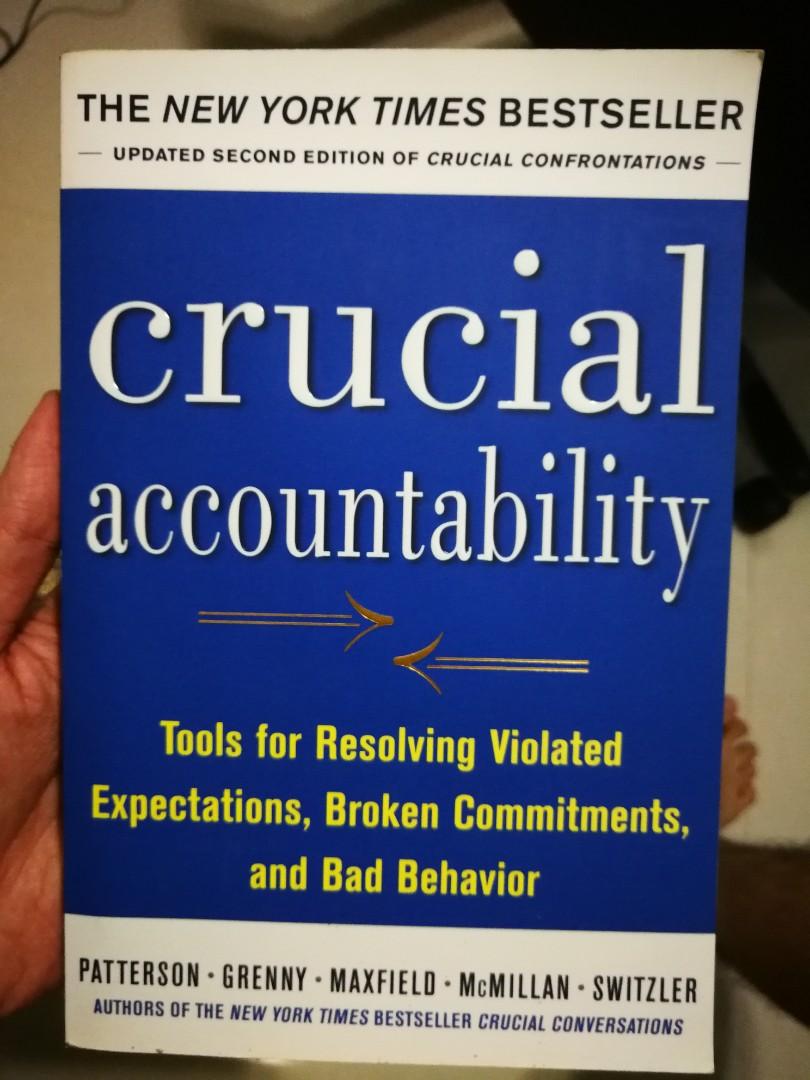 Crucial Accountability, Hobbies & Toys, Books & Magazines, Textbooks on ...