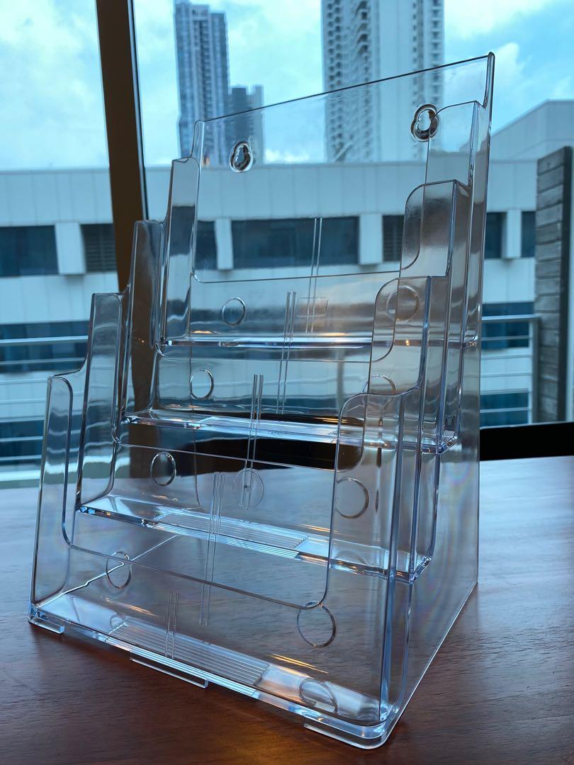 Custom-made acrylic catalog stand (including delivery, Hobbies & Toys ...