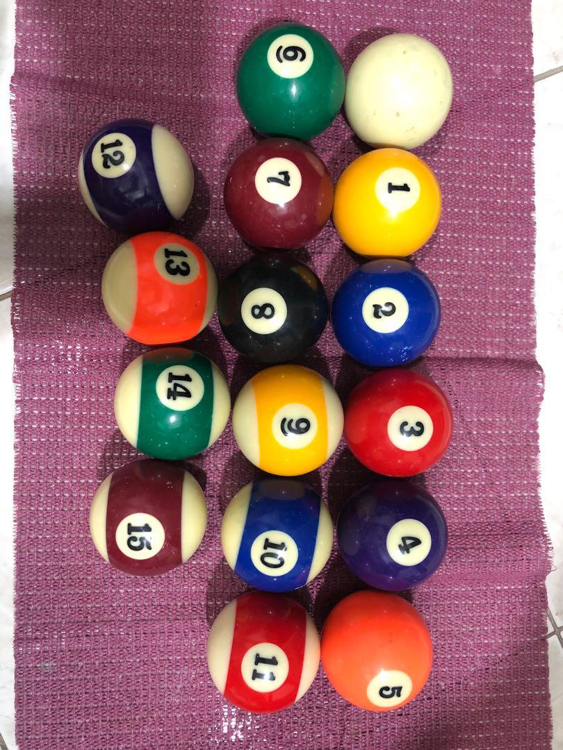 Eastpoint Billiard Ball Set, Sports Equipment, Sports & Games ...