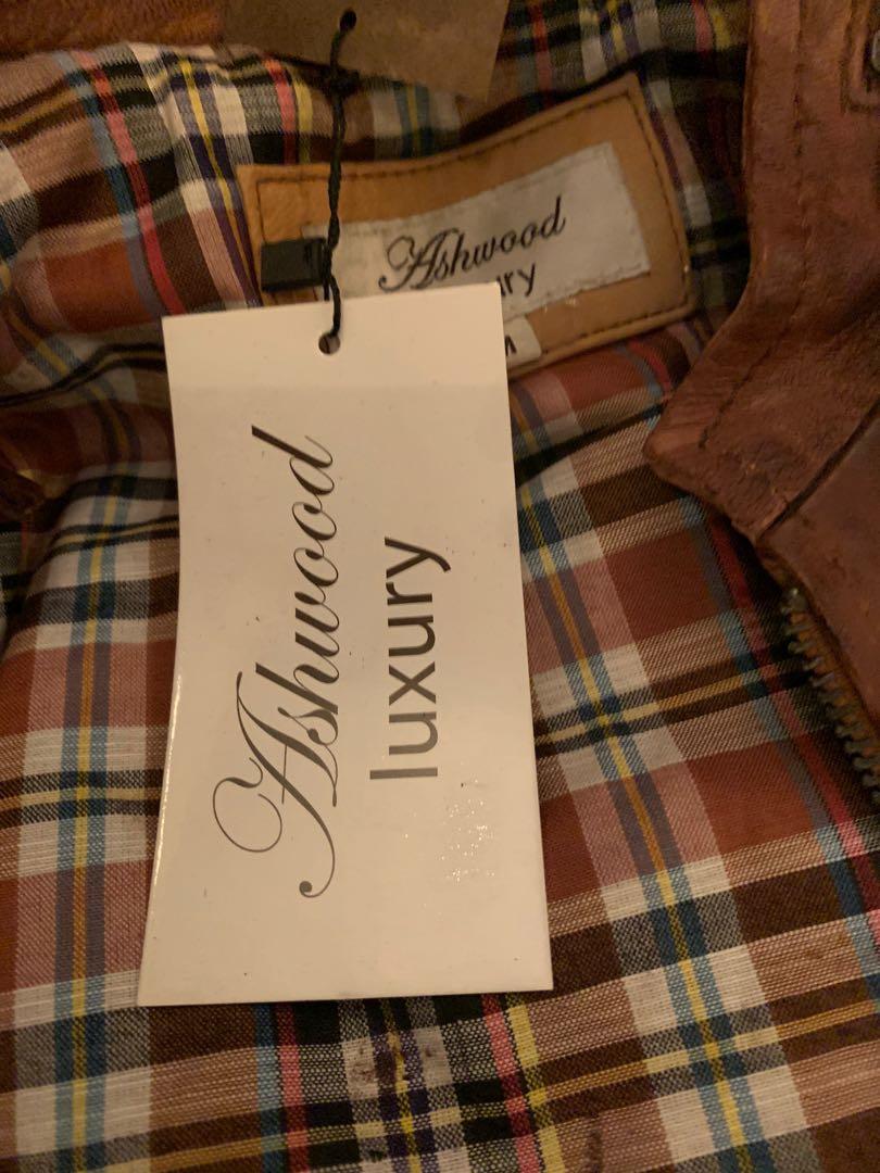 Edinburgh Tan Leather Jacket, Men's Fashion, Coats, Jackets and ...