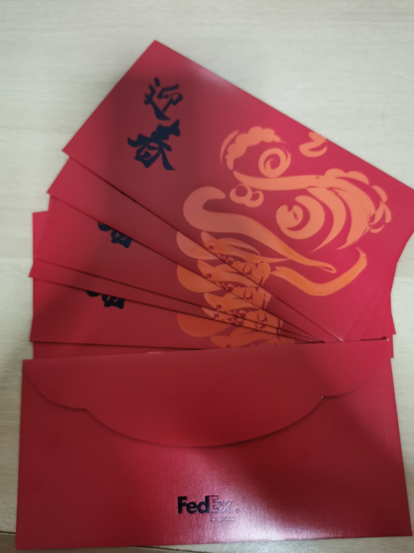 FedEx Red Packets, Hobbies & Toys, Stationery & Craft, Craft Supplies ...