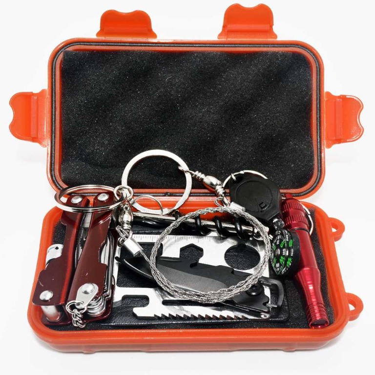 FervorFOX Emergency Survival Kit First Aid SOS Tools - J021 TItanGadget ...