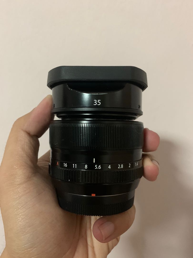 Fuji Fujinon 35mm F1.4, Photography, Lens & Kits on Carousell