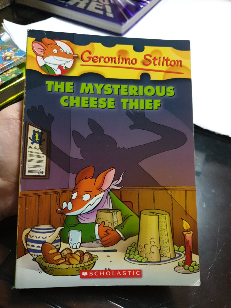 Geronimo Stilton - The Mysterious Cheese Thief ( RM 10), Hobbies & Toys ...