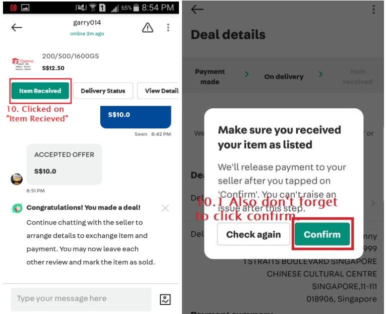 [GUIDE] Paying with Carousell Protection (aka Caroupay) on Carousell