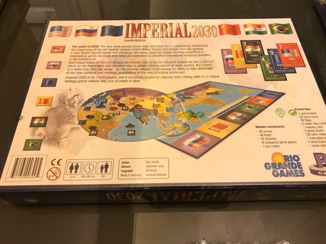Imperial 2030 Mac Gerdts 作品 桌遊, 興趣及遊戲, 玩具 & 遊戲類 - Carousell