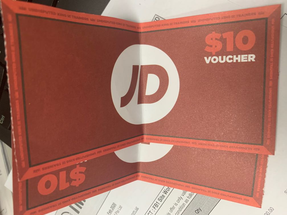 JD voucher, Tickets & Vouchers, Vouchers on Carousell