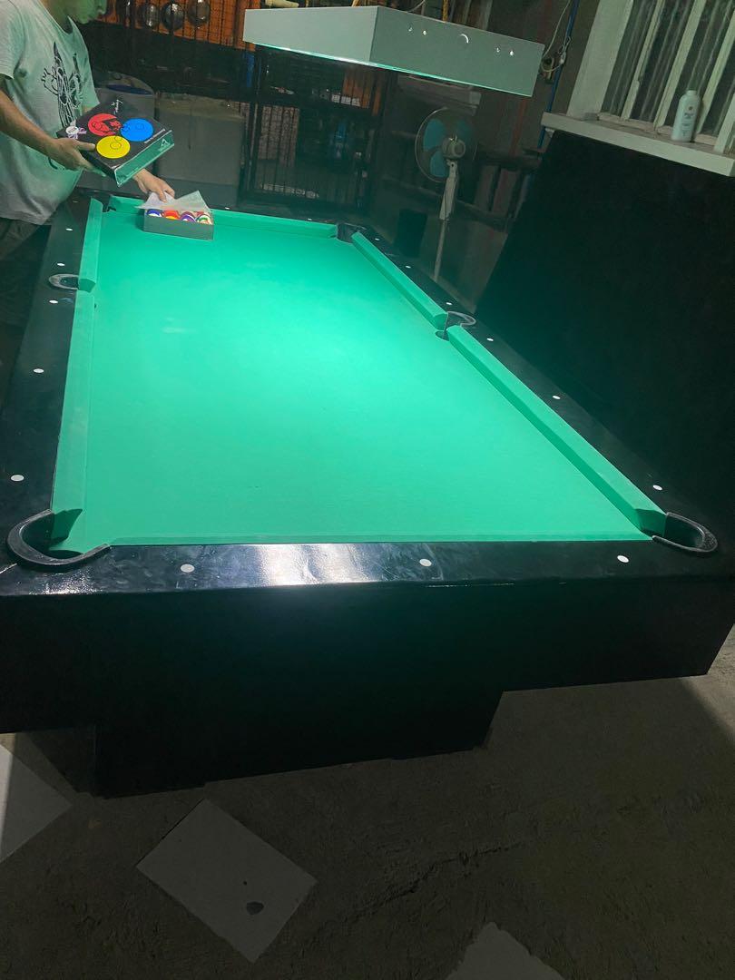 Junior Billiard Table 4x8 almost new, Sports Equipment, Sports & Games ...