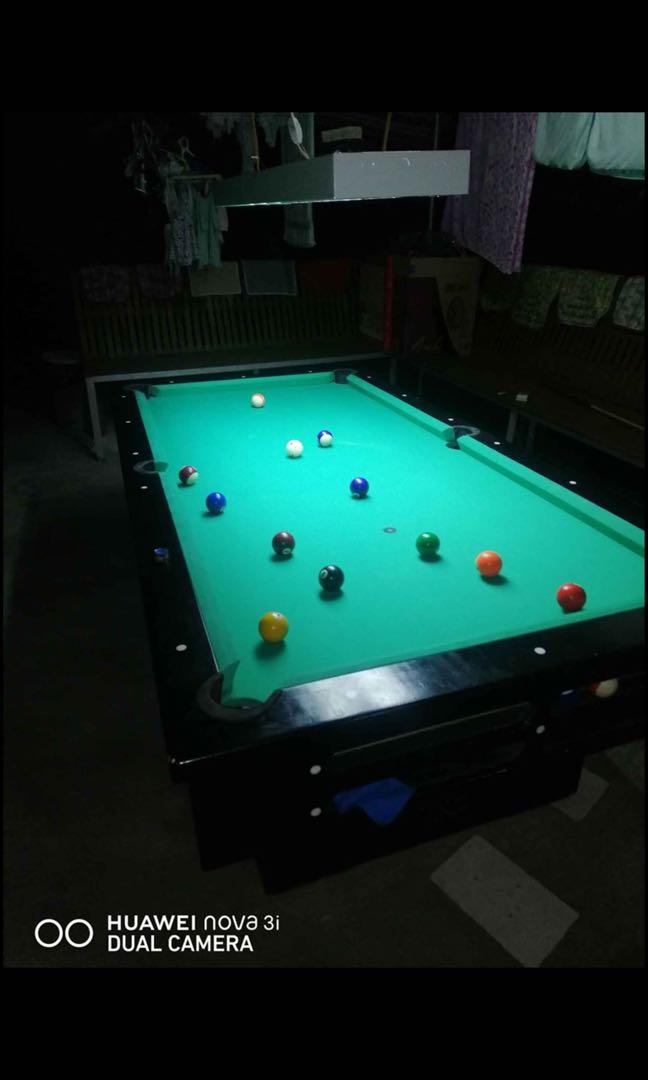 Junior Billiard Table 4x8 almost new, Sports Equipment, Sports & Games ...