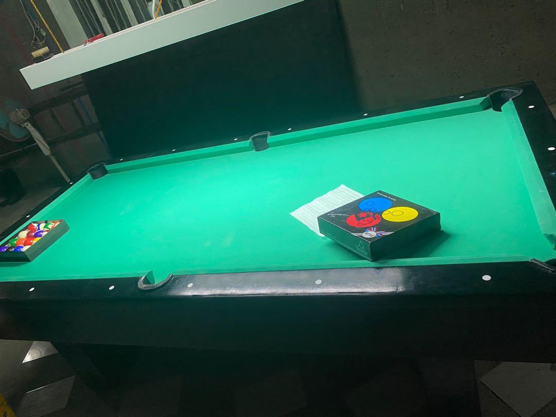 Junior Billiard Table 4x8 almost new, Sports Equipment, Sports & Games ...