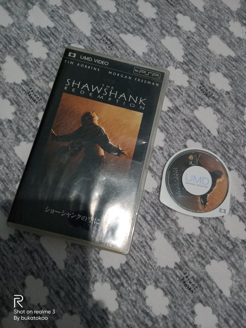Kaset psp UMD film Shawshank redemption, Video Game, Game di Carousell