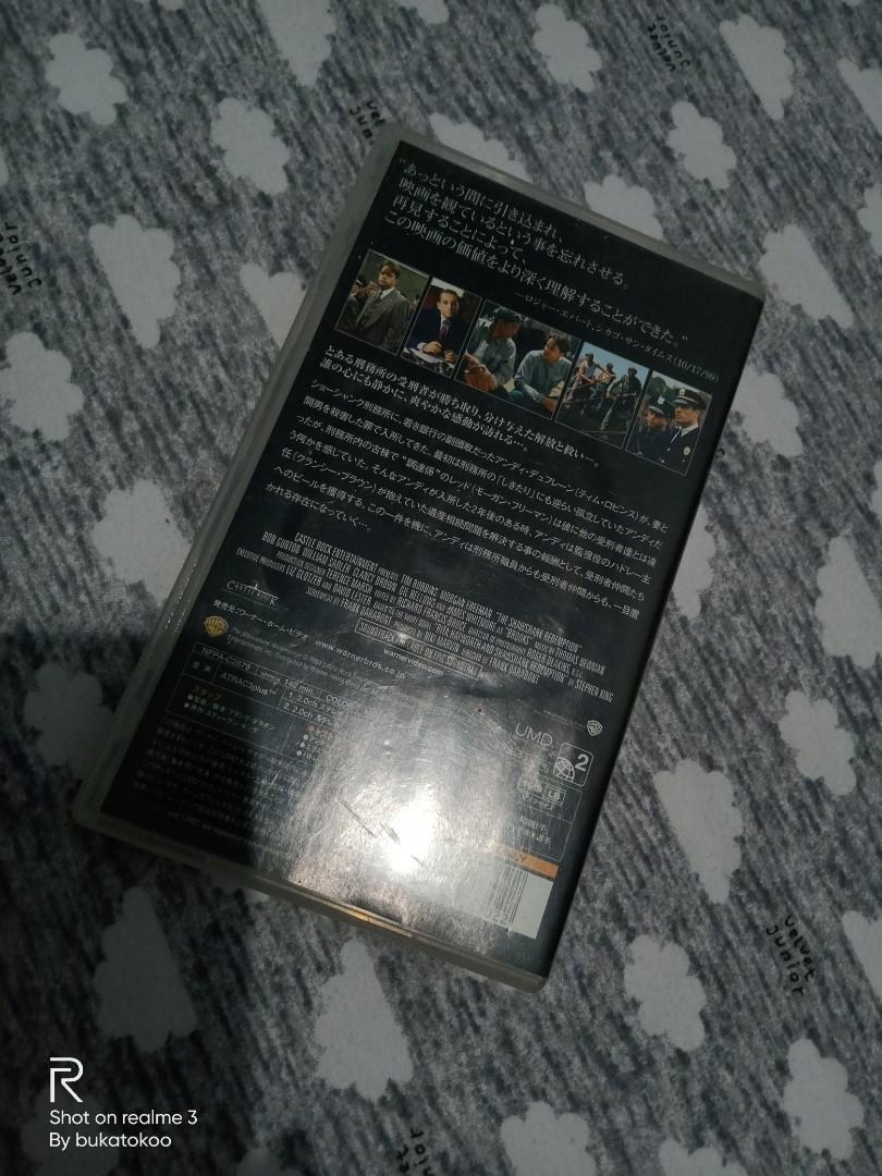 Kaset psp UMD film Shawshank redemption, Video Game, Game di Carousell
