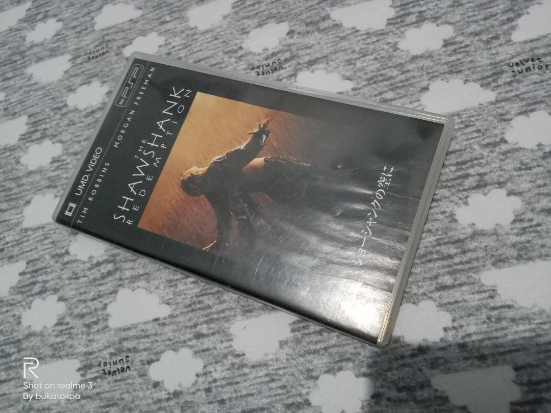 Kaset psp UMD film Shawshank redemption, Video Game, Game di Carousell