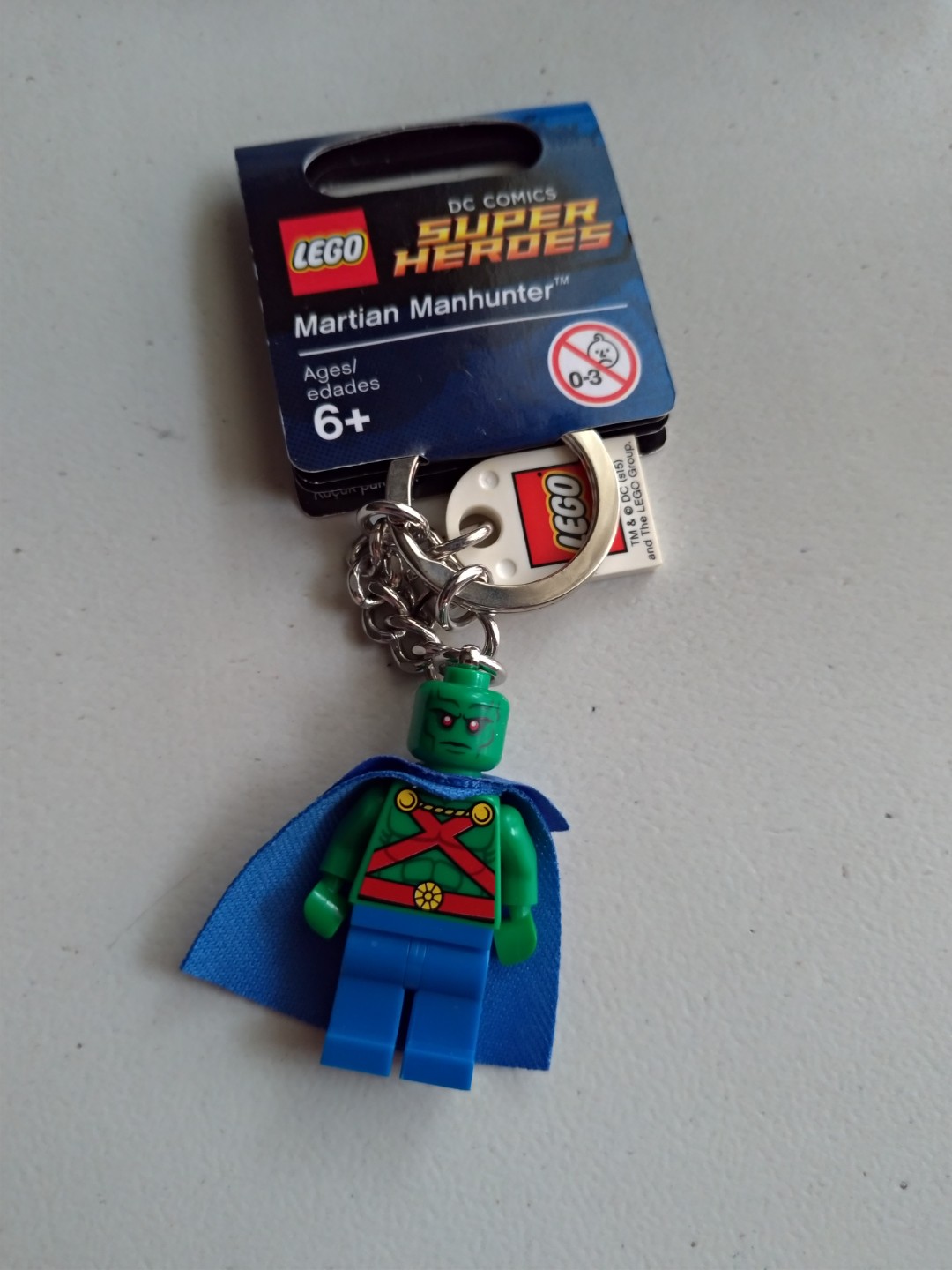 Lego Martian Manhunter Keychain, Hobbies & Toys, Toys & Games on Carousell