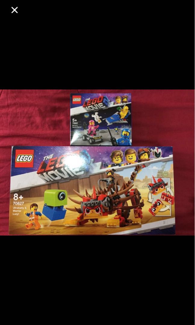 Lego Movie 2 70827 Ultrakatty & Warrior Lucy + 70841 Benny Unikitty ...