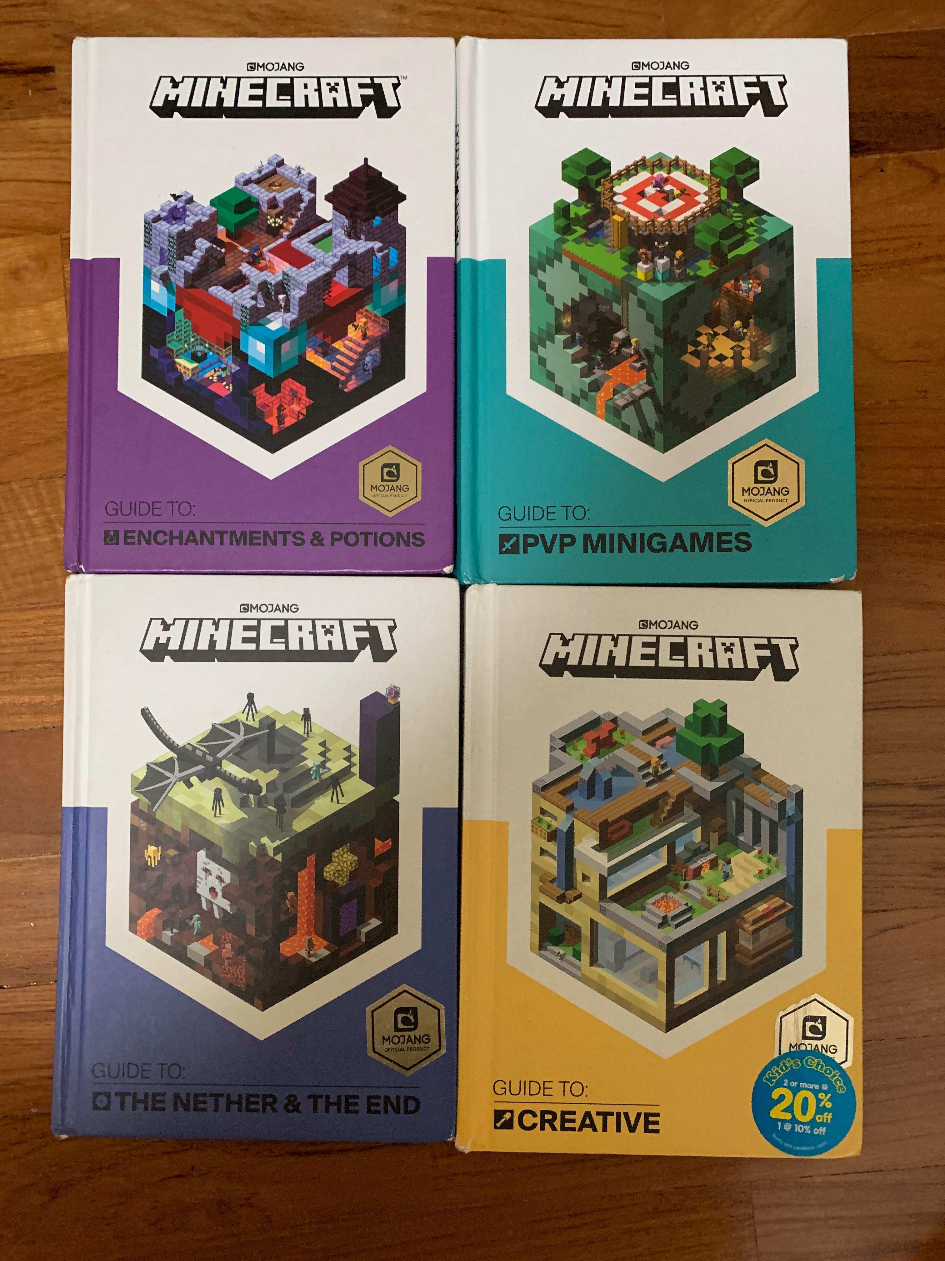 Minecraft Mojang Official Guidebooks, Hobbies & Toys, Books & Magazines ...