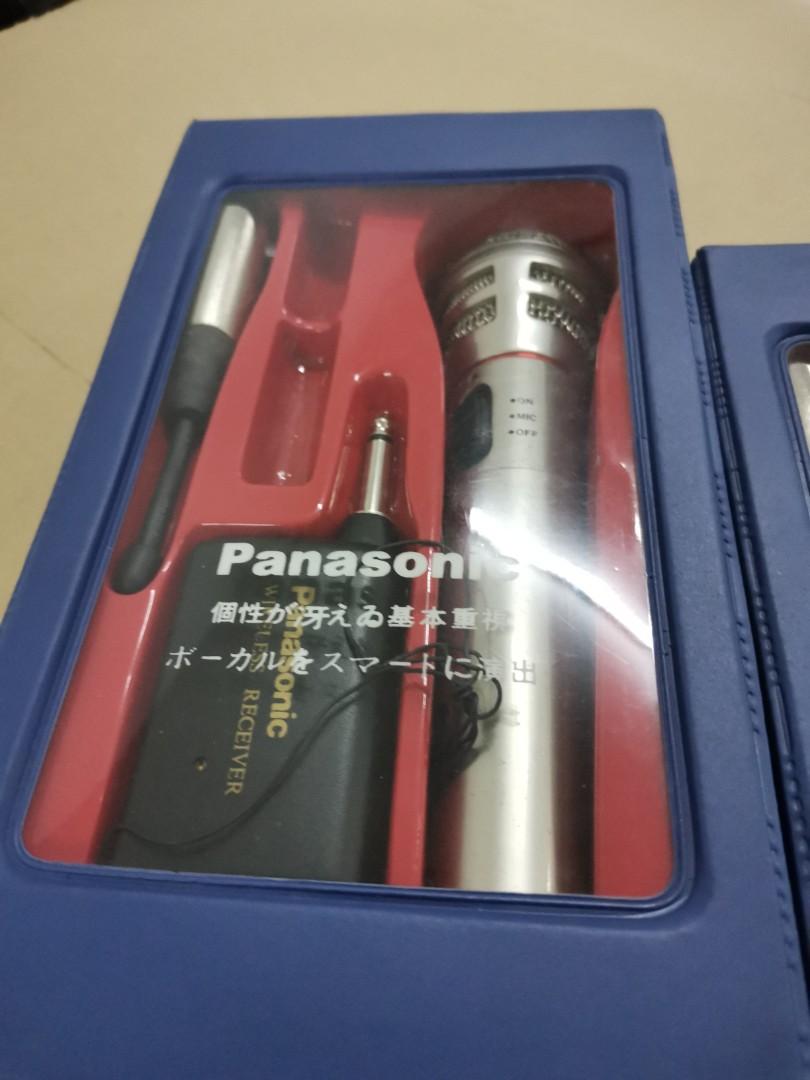 Panasonic wireless mic Made in Japan, Audio, Portable Music Players on ...