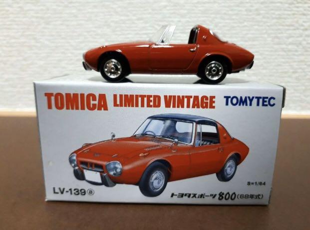 Rare! Tomytec Tomica Limited Vintage LV-139a Toyota Sports 800, Hobbies ...