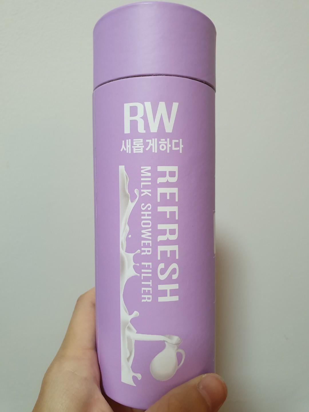 Refresh Wellness milk shower filter, Health & Nutrition, Health ...