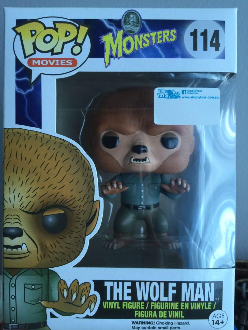 Funko Pop 114 The Wolfman GITD MINT BOX - munimoro.gob.pe
