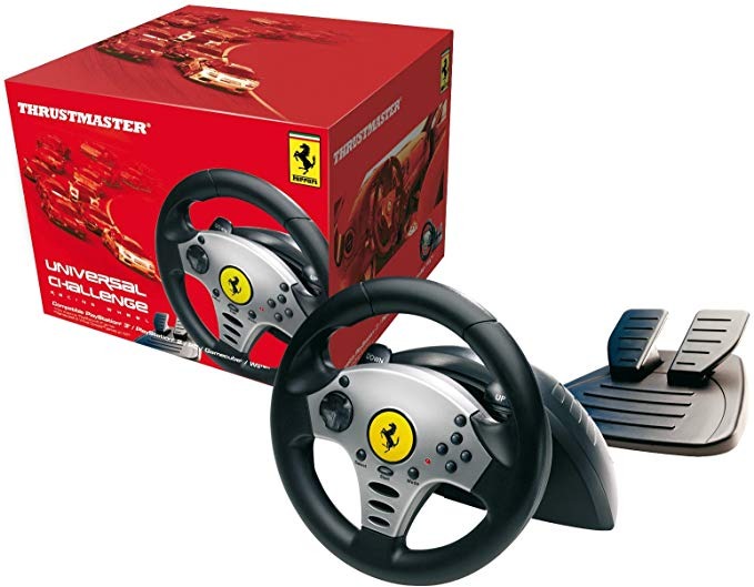 Thrustmaster Universal Challenge Racing Wheel Ferrari, Computers & Tech ...