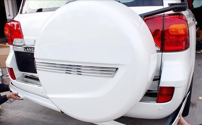 Toyota Landcruiser LC200 back tire cover assembly rear wheel design ...