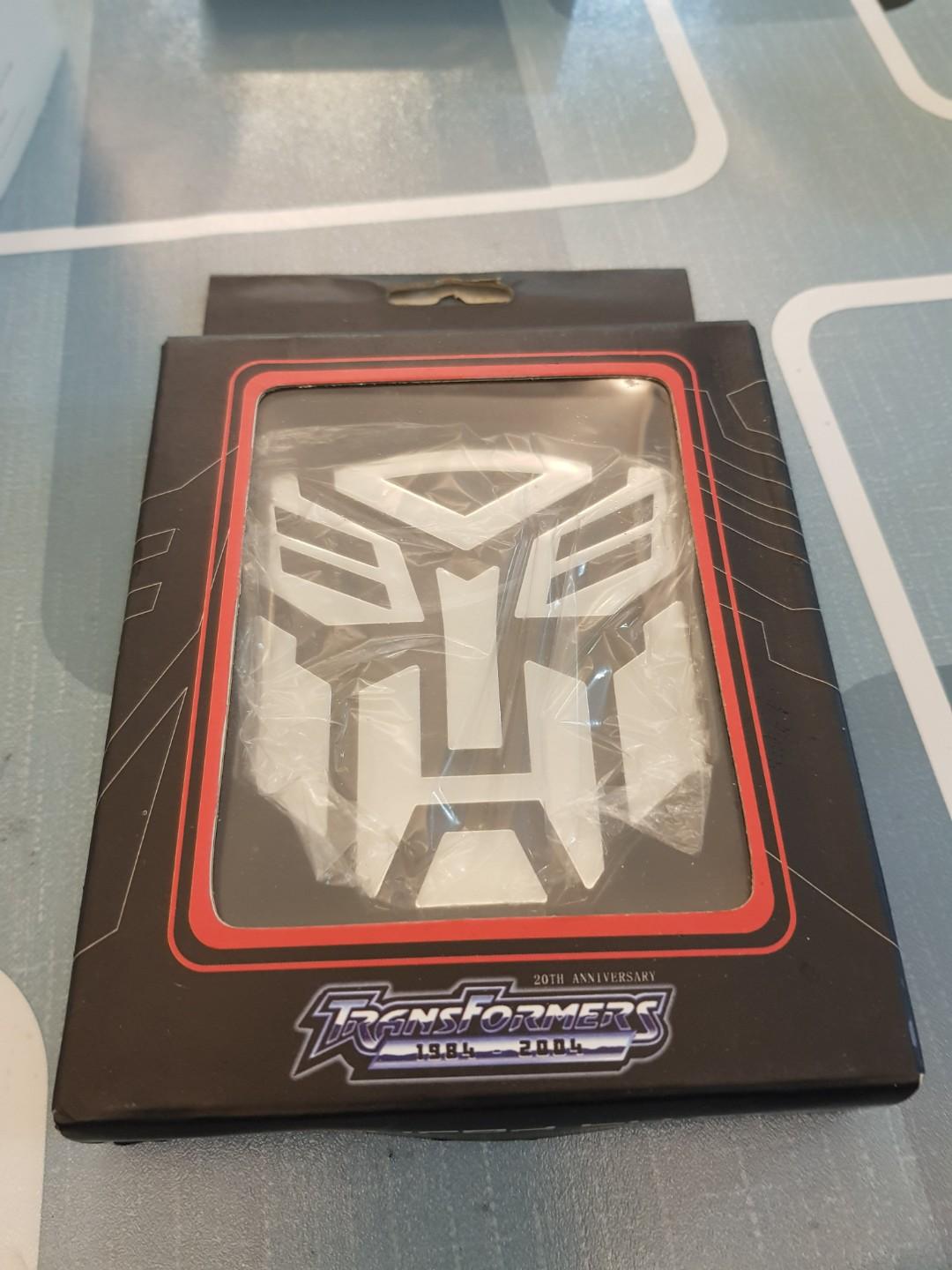 Transformer 3D car decal emblem logo sticker, Car Accessories ...