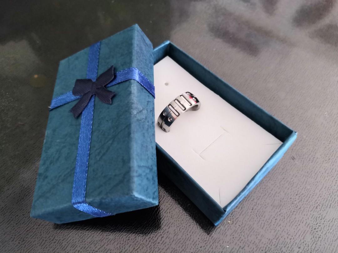 Tritium Glow In Dark Titanium Ring, Men's Fashion, Watches ...