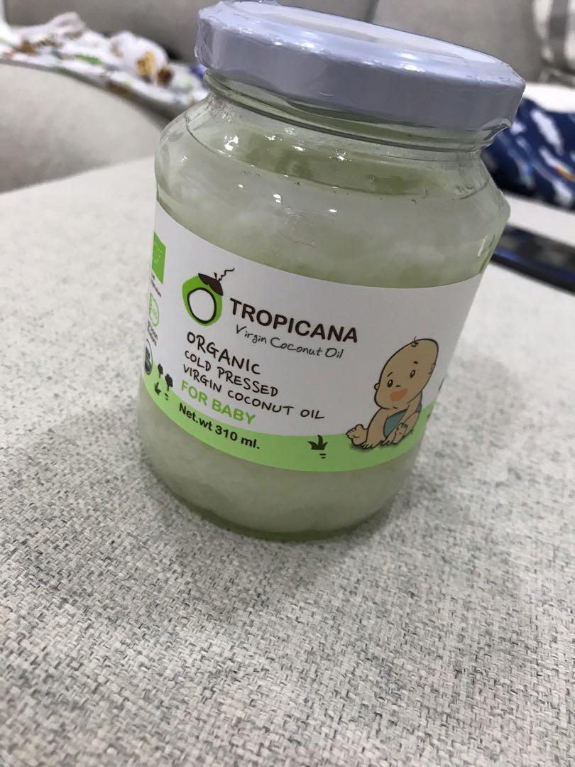Tropicana Virgin Coconut Oil Organic Cold Pressed, Babies & Kids ...