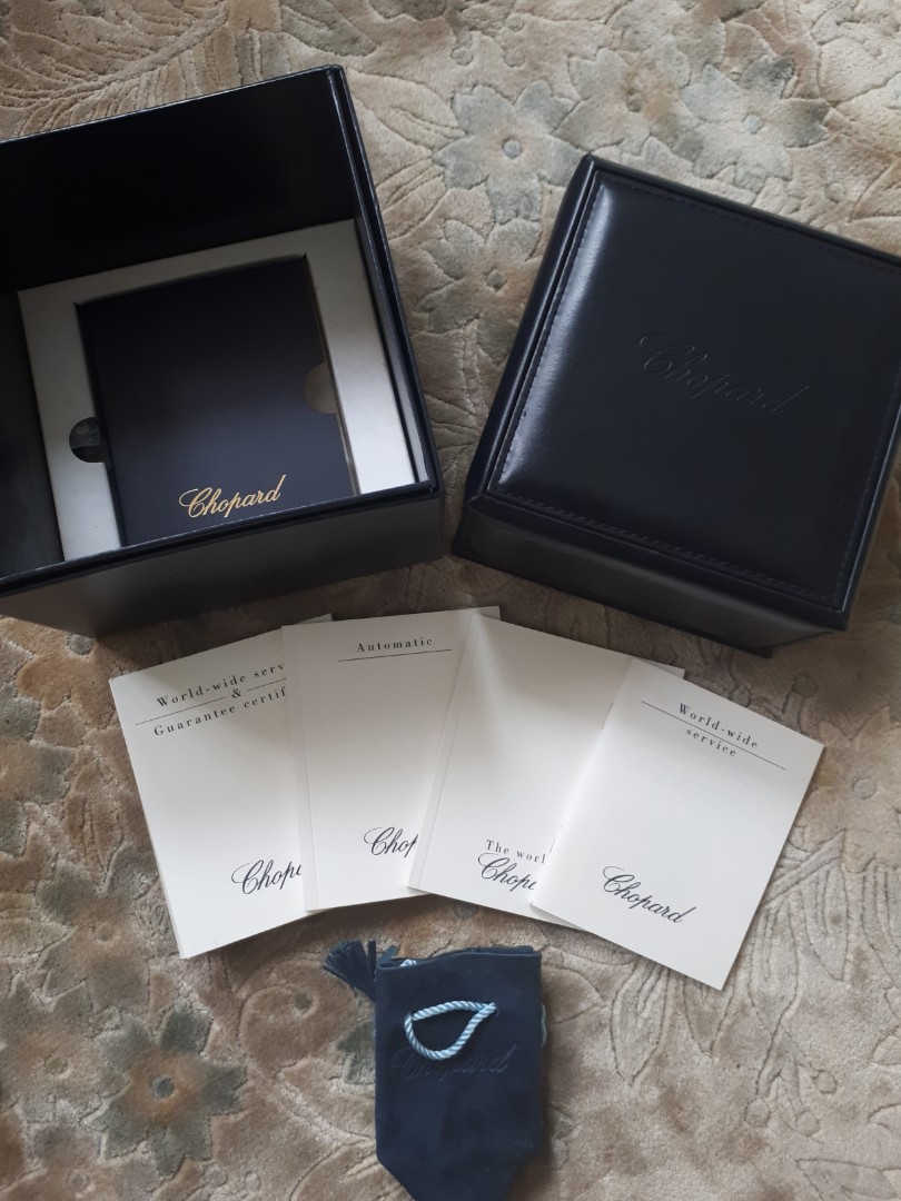 Chopard Watch Box, Luxury, Watches on Carousell
