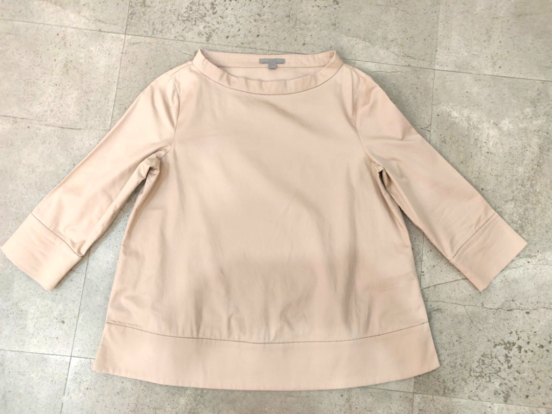 COS Light Pink Top 3/4 sleeve, Women's Fashion, Tops, Longsleeves on ...