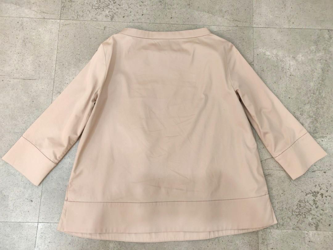 COS Light Pink Top 3/4 sleeve, Women's Fashion, Tops, Longsleeves on ...