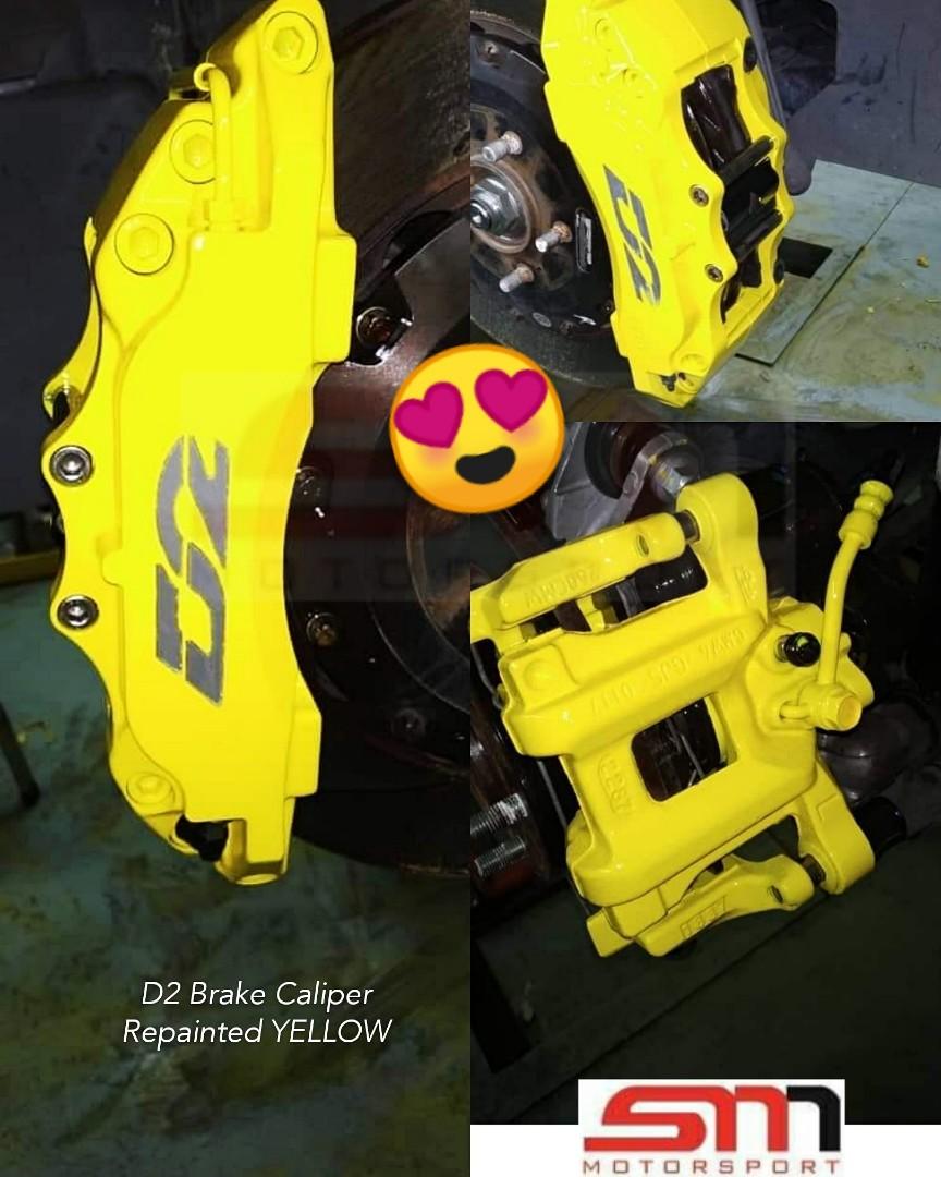 D2 Brake Caliper Refurbish Repainting Service, Auto Accessories on ...